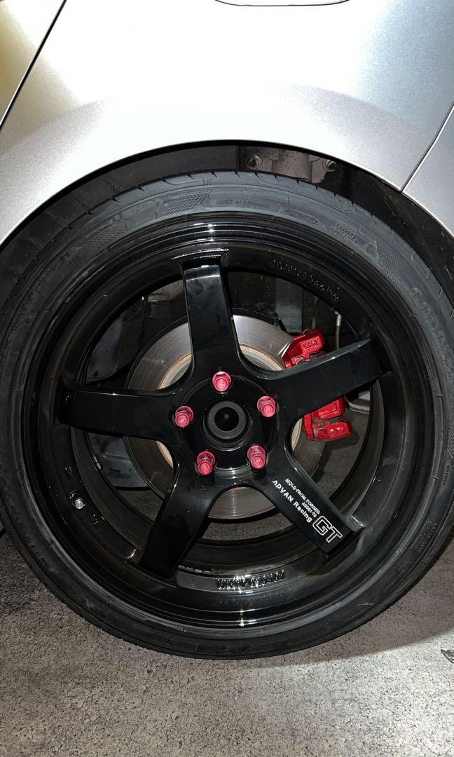 Advan GT (REP), Car Accessories, Tyres & Rims on Carousell