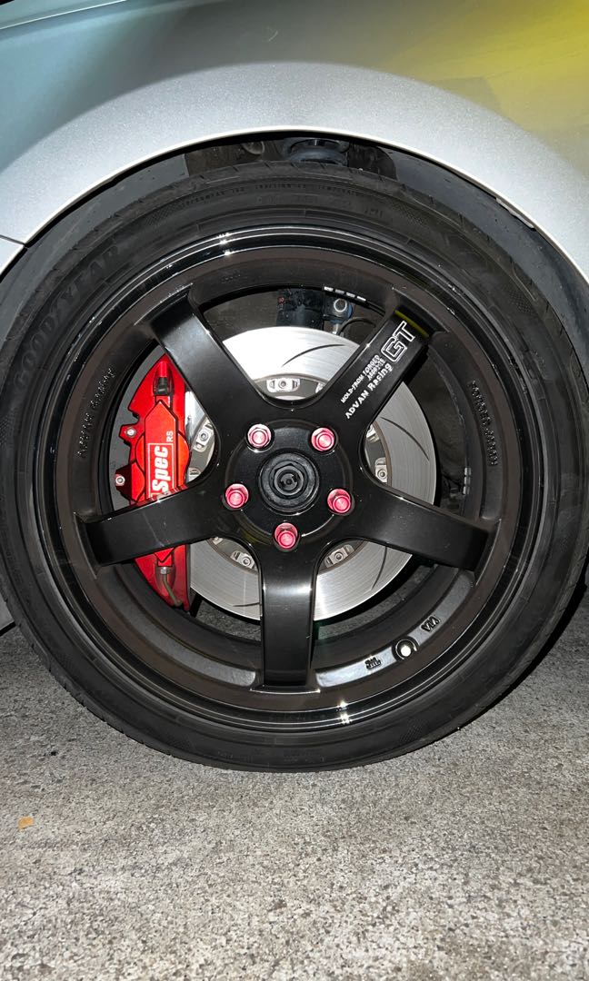 Advan GT (REP), Car Accessories, Tyres & Rims on Carousell