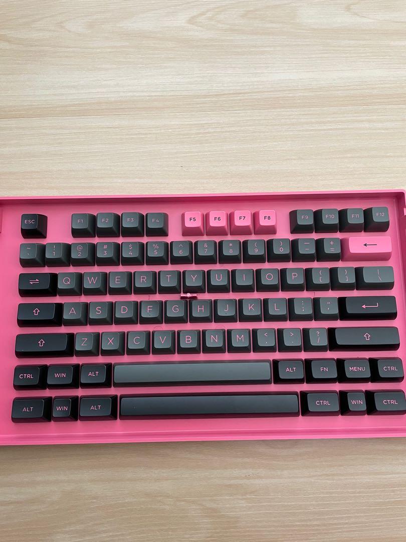 Akko Black & Rose Keycaps, Computers & Tech, Parts & Accessories ...