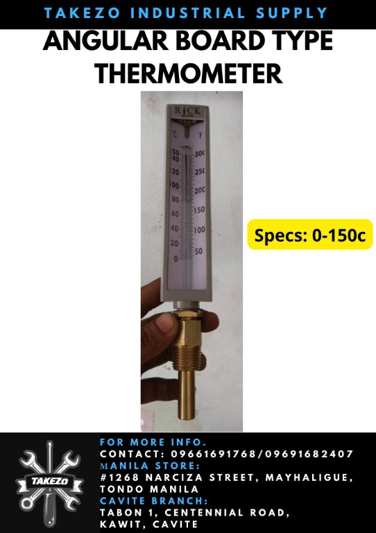 Angular Board Type Thermometer, Commercial & Industrial, Industrial ...