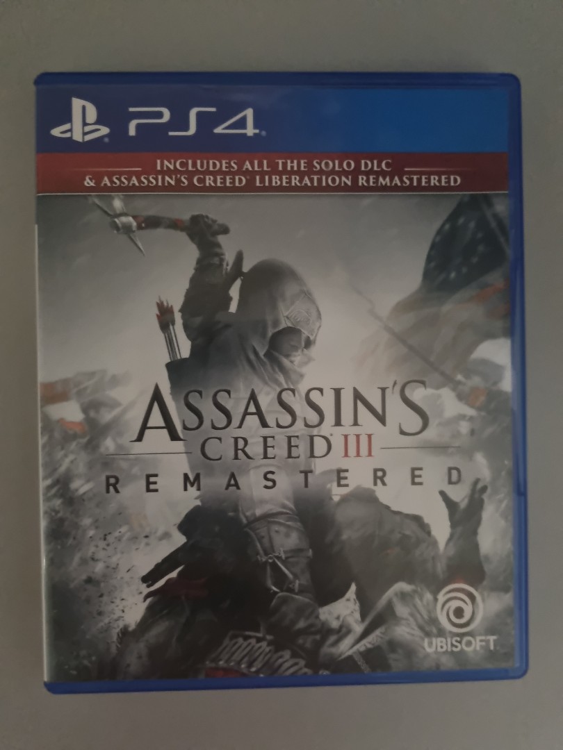 Assassin's Creed 3 Remastered PS4, Video Gaming, Video Games ...