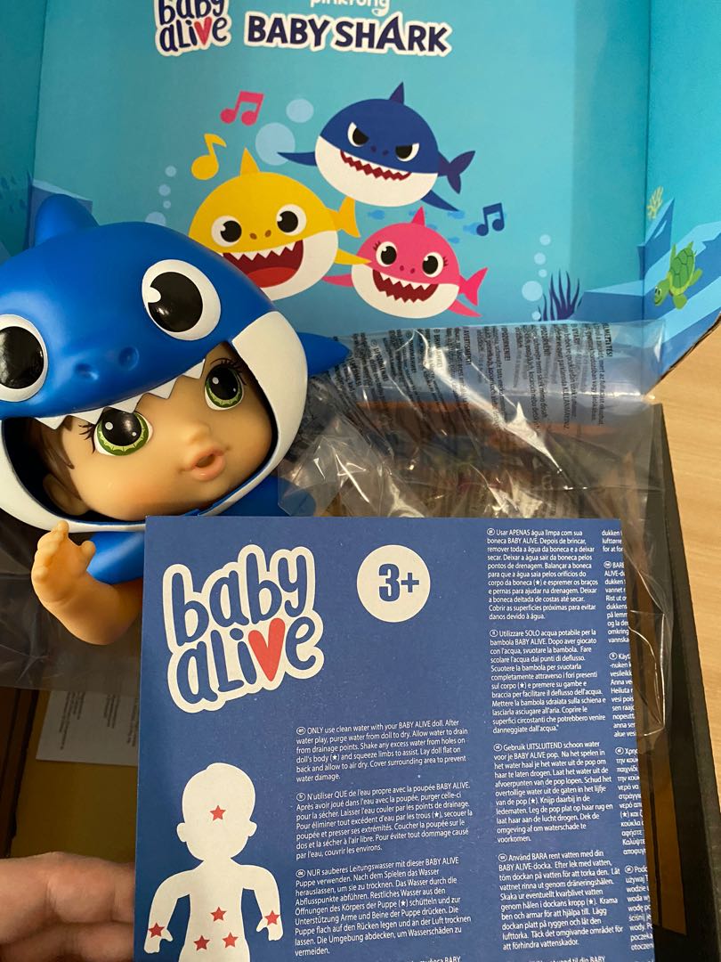Baby Alive Baby Shark, Hobbies & Toys, Toys & Games on Carousell