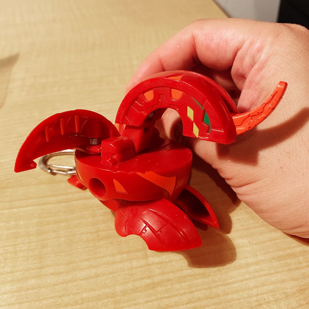 Bakugan Drago Keychain, Hobbies & Toys, Toys & Games on Carousell