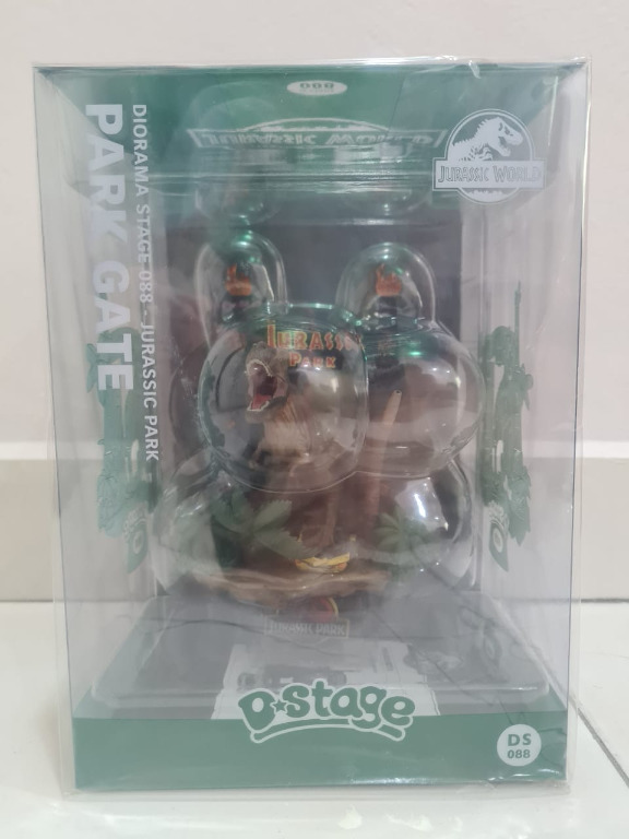 Beast Kingdom DS-088 Jurassic Park Gate Diorama Stage (PREORDER ...