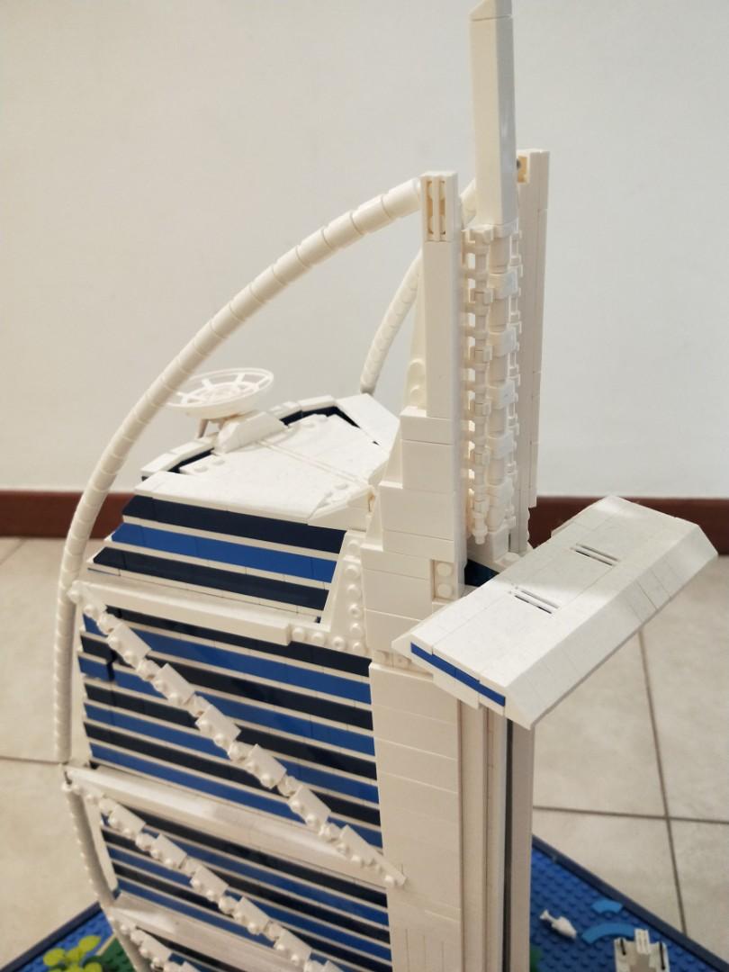 Architecture Burj Al Arab ( lego compatible), Hobbies & Toys, Toys ...