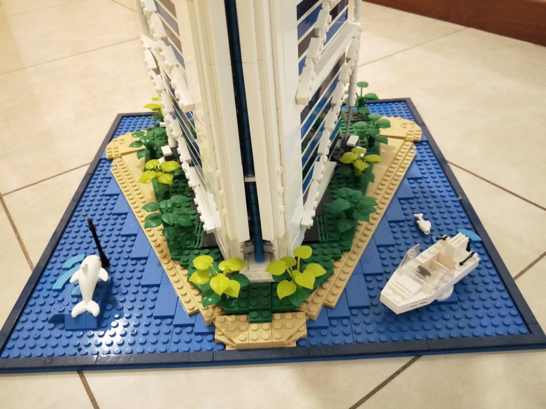 Architecture Burj Al Arab ( lego compatible), Hobbies & Toys, Toys ...