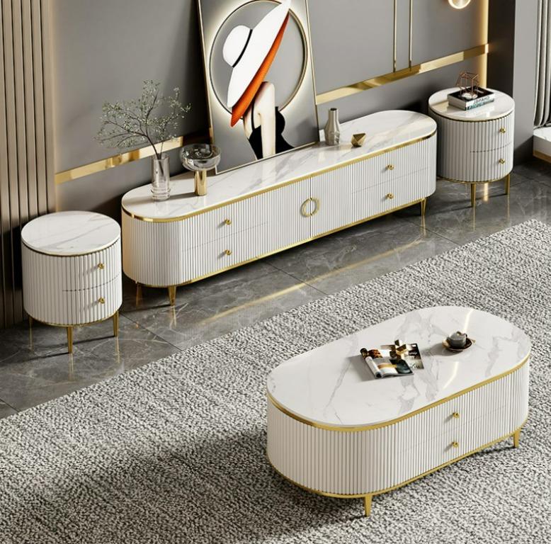 CARINA _ Long Coffee Table, Furniture & Home Living, Furniture, Tables ...