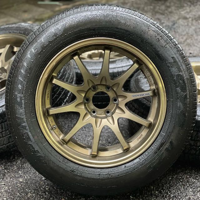 CE28 18 inch sport rim Navara tyre 70%, Auto Accessories on Carousell