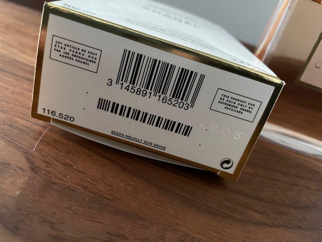 Chanel Perfume Coco EDP 100ml with receipt Bvlgary Rose, Beauty ...