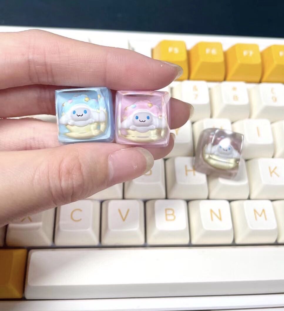 Cinnamoroll Artisan Keycap, Computers & Tech, Parts & Accessories ...