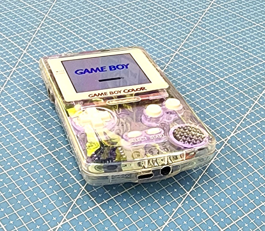 CRYSTAL AURORA IPS GAME BOY COLOR with Type-C charging., Video Gaming ...