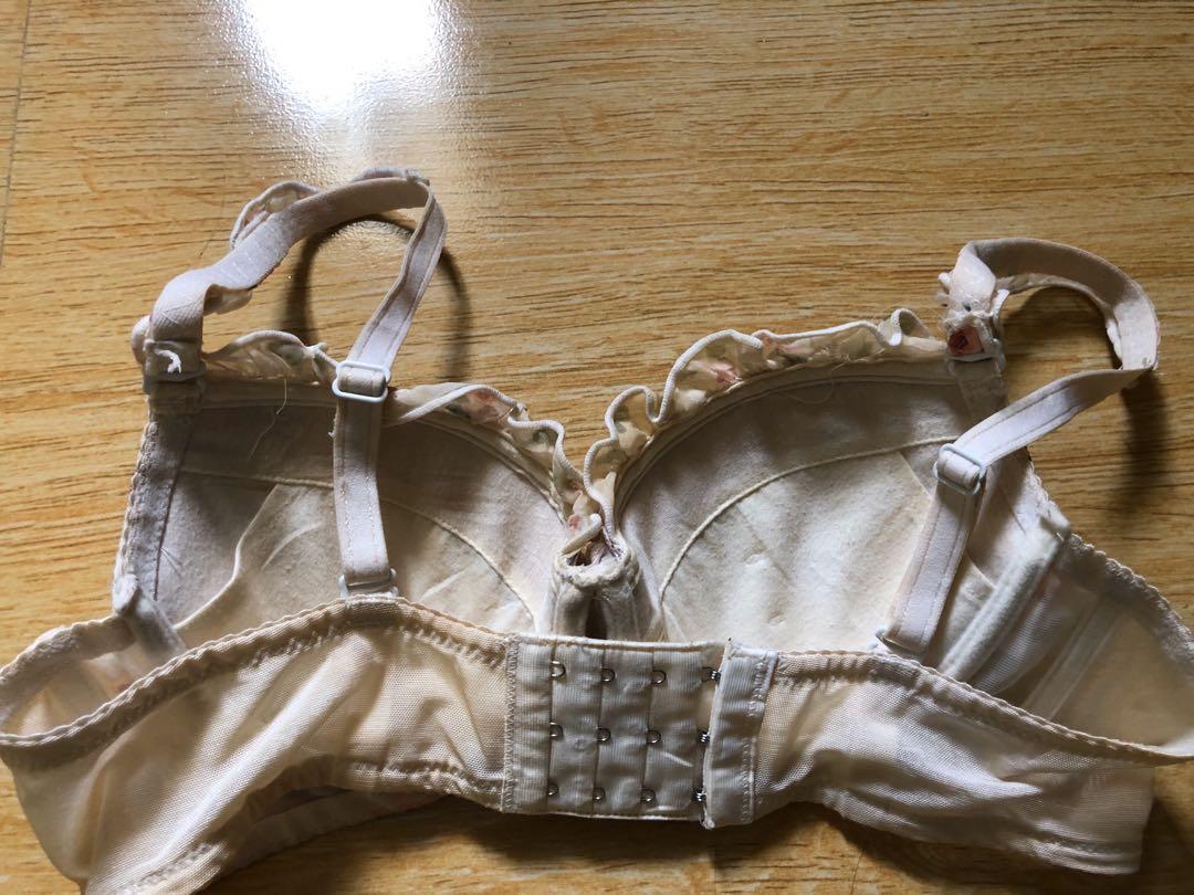 dainty bra coquette lolita itsy ditsy floral y2k vintage 80s ribbon ...