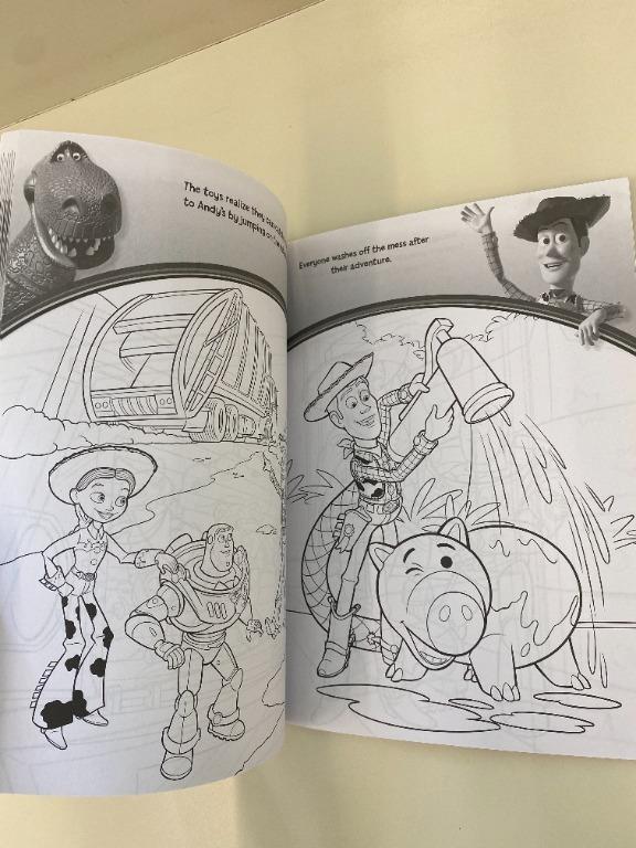 toy story 3 coloring book