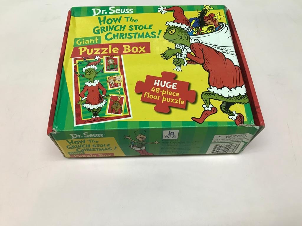 Dr Seuss How the Grinch Stole Christmas Floor Puzzle (Dr Seuss Floor ...