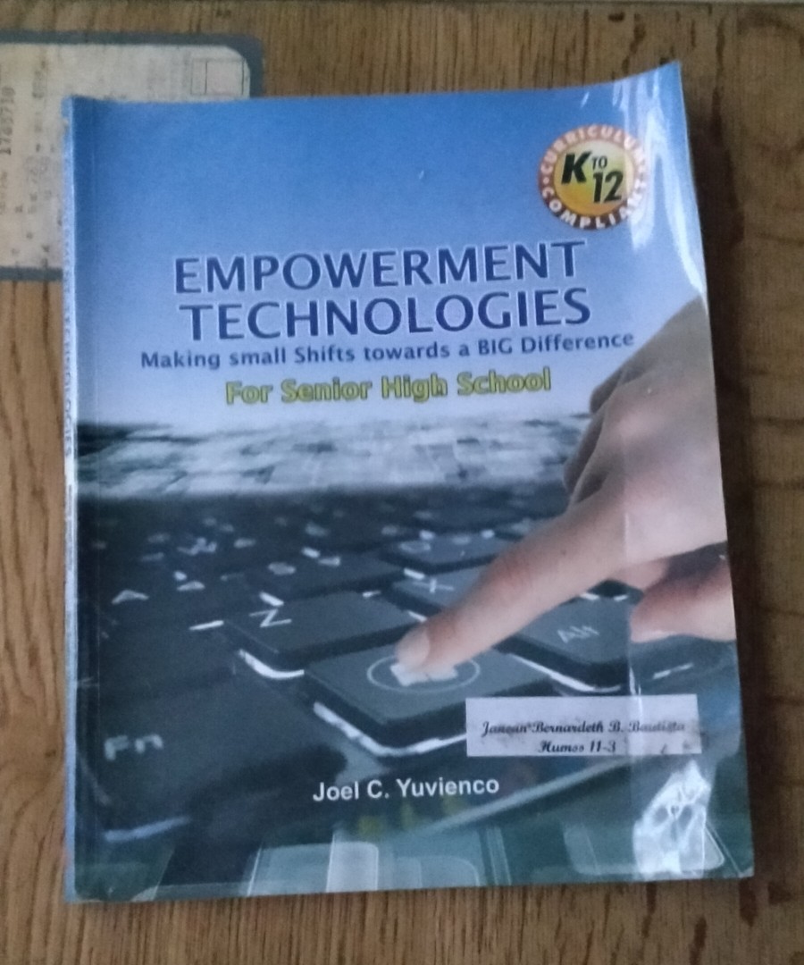 Empowerment Technologoes for Grade 11, Hobbies & Toys, Books ...