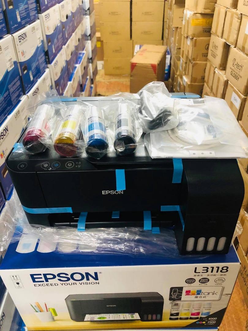 EPSON L3118 3IN1 PRINTER A4 PRINT, SCAN & COPY, Computers & Tech ...