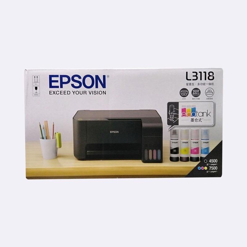EPSON L3118 3IN1 PRINTER A4 PRINT, SCAN & COPY, Computers & Tech ...