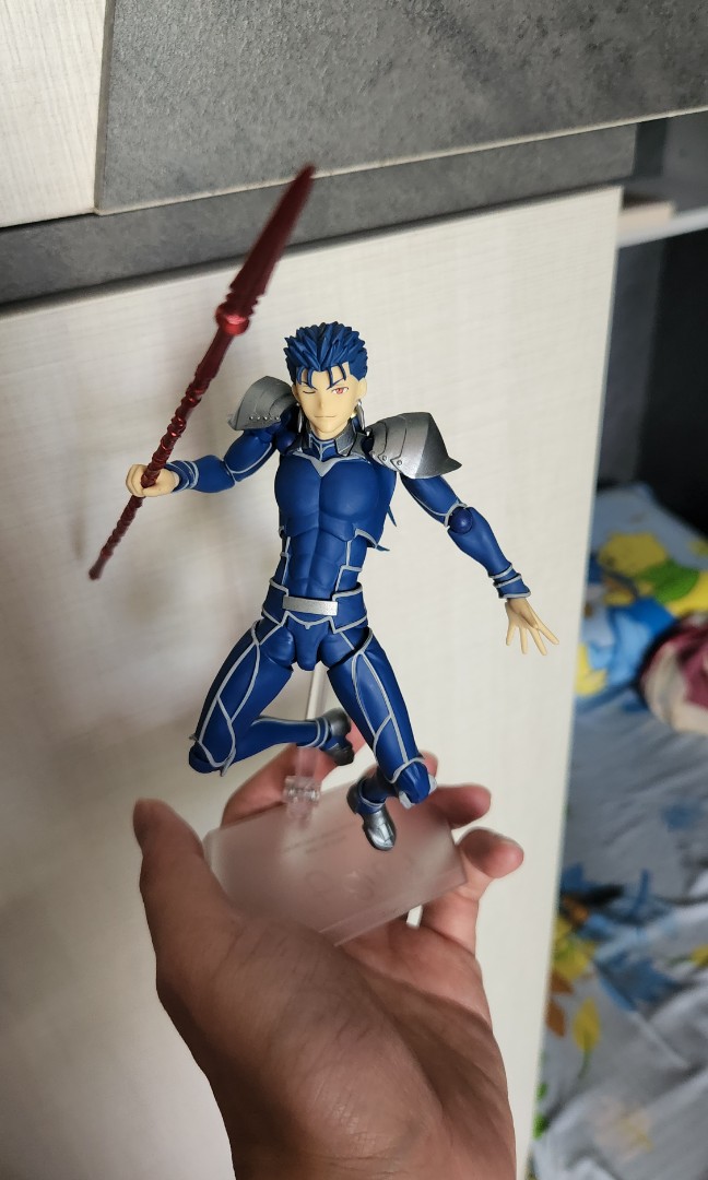 Fate grand order figma lancer, 興趣及遊戲, 玩具 & 遊戲類 - Carousell