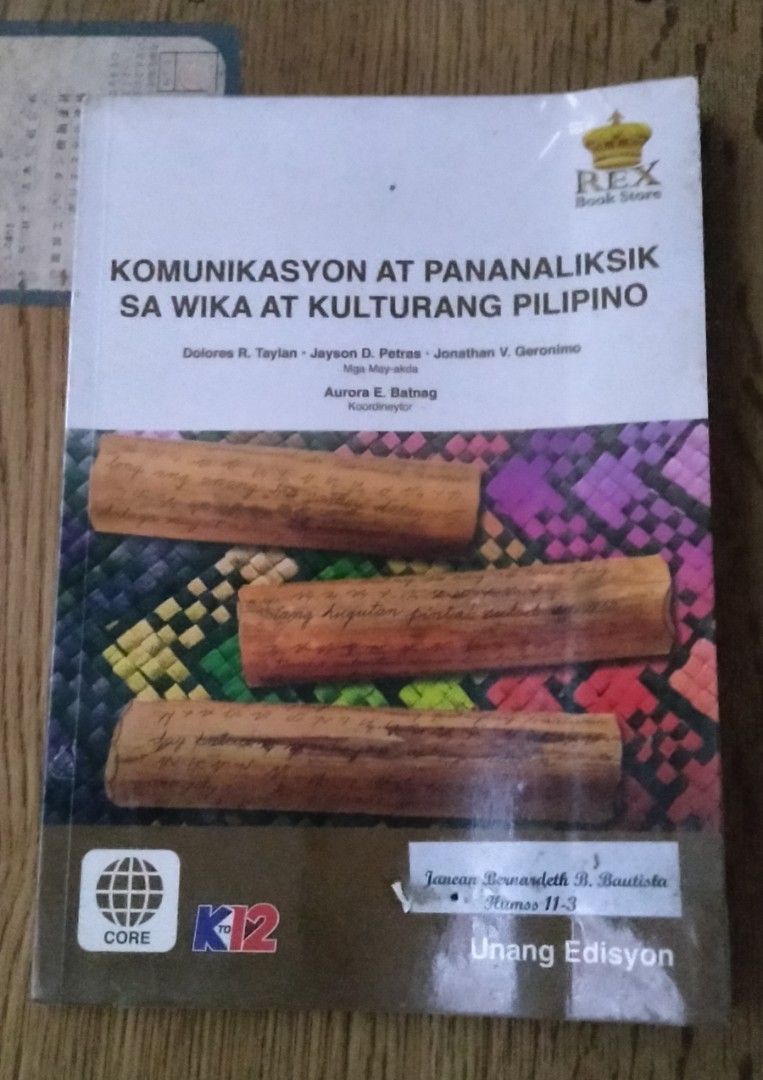 Filipino book for HUMMS 11, Hobbies & Toys, Books & Magazines ...