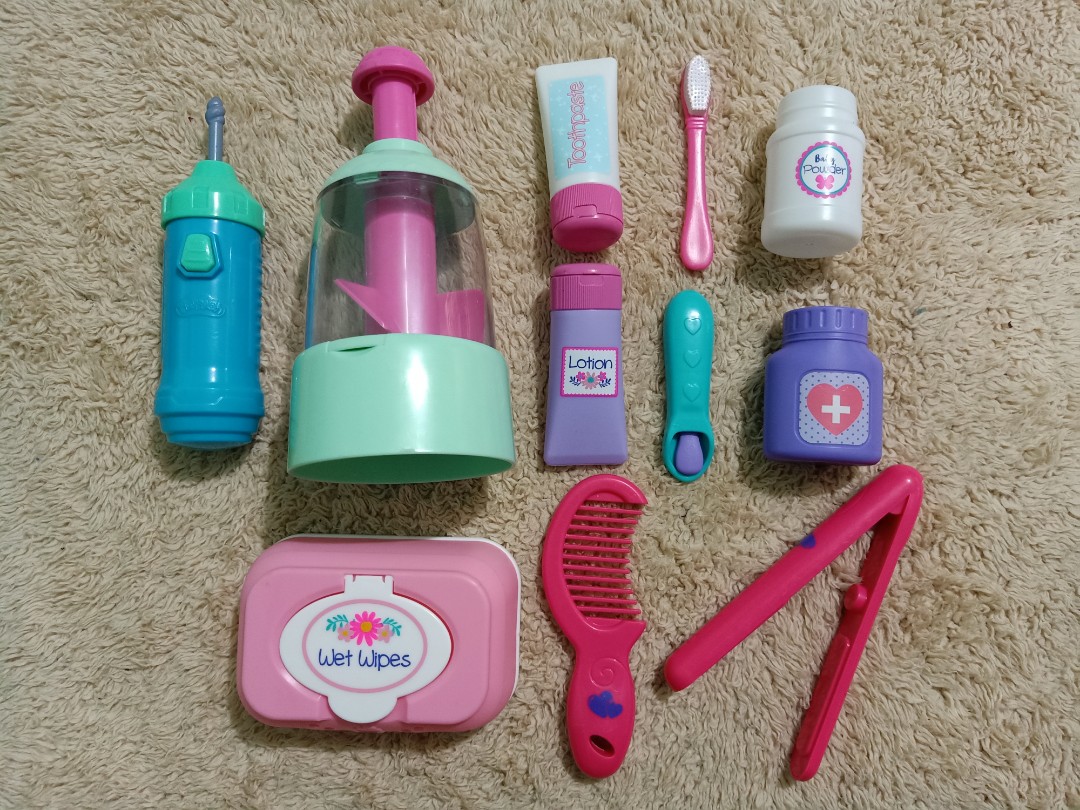 FOR TAKE - BABY ALIVE /18 INCHES DOLL / BABY DOLL ACCESSORIES ( 11 pcs ...