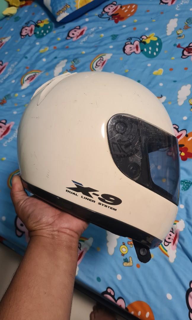Fullface helmet Shoei X9, Motorcycles, Motorcycle Apparel on Carousell