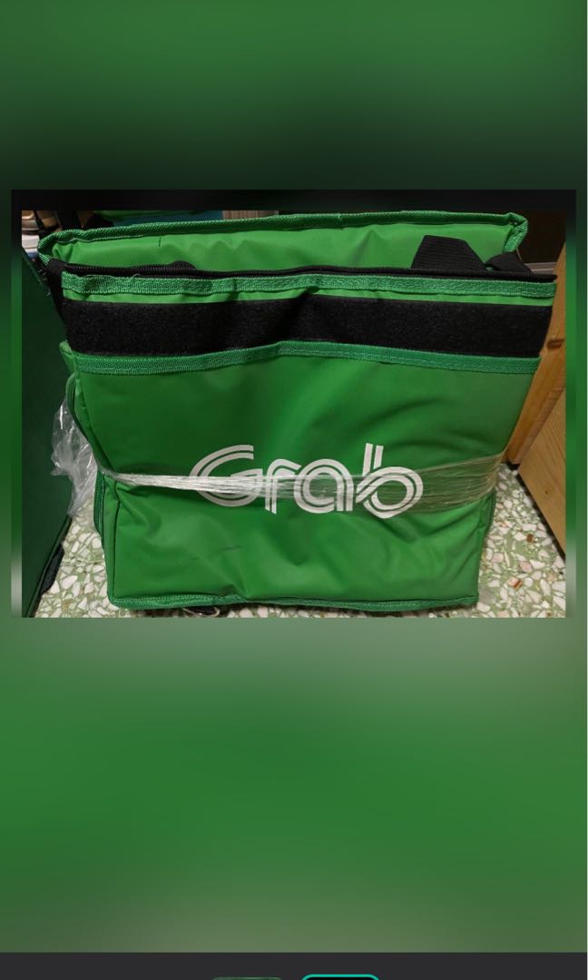 Grab food delivery bag, Everything Else on Carousell