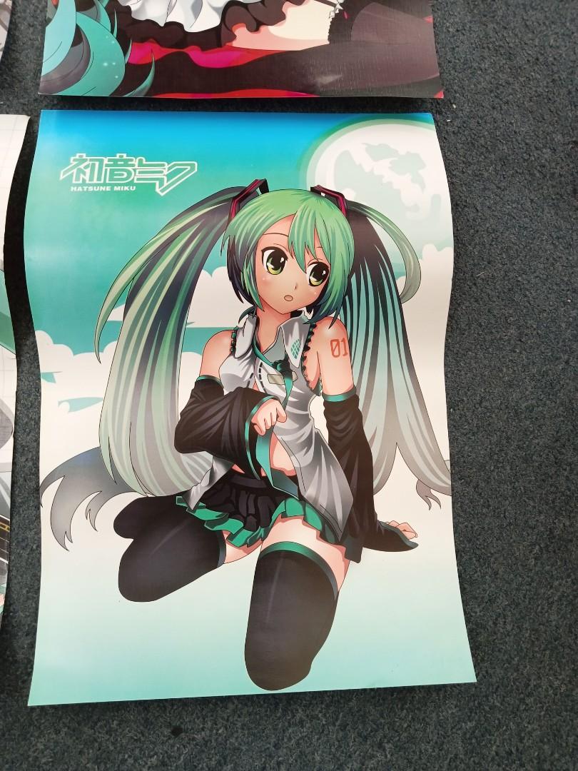 Hatsune miku poster, Hobbies & Toys, Books & Magazines, Comics & Manga ...