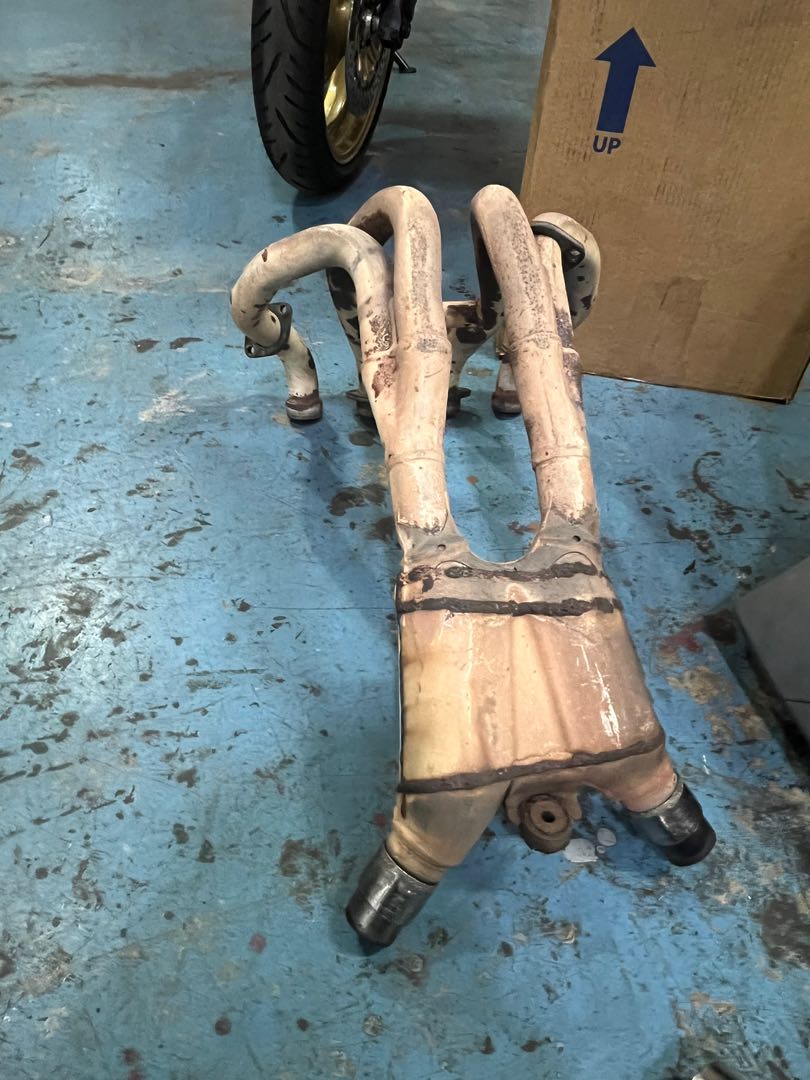 Hayabusa Gen 2 Header, Motorcycles, Motorcycle Accessories on Carousell