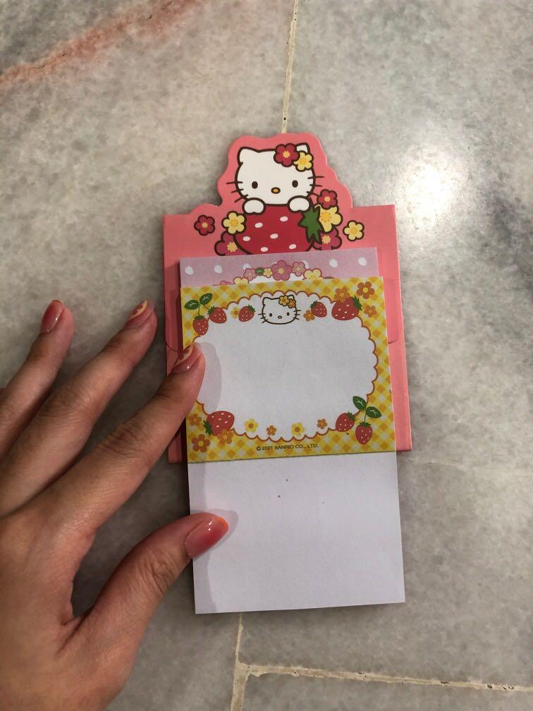 Hello kitty sticky note pad, Hobbies & Toys, Stationery & Craft, Other ...