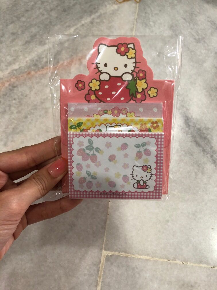 Hello kitty sticky note pad, Hobbies & Toys, Stationery & Craft, Other ...