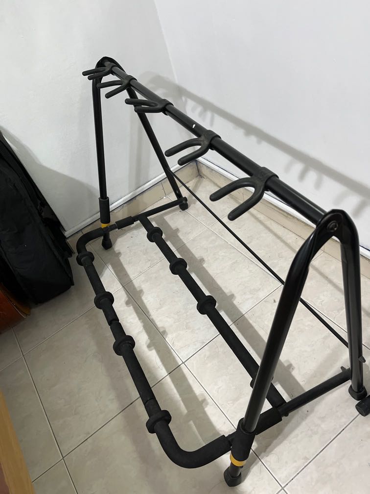 Hercules 5 Piece Guitar Rack, Hobbies & Toys, Music & Media, Music ...