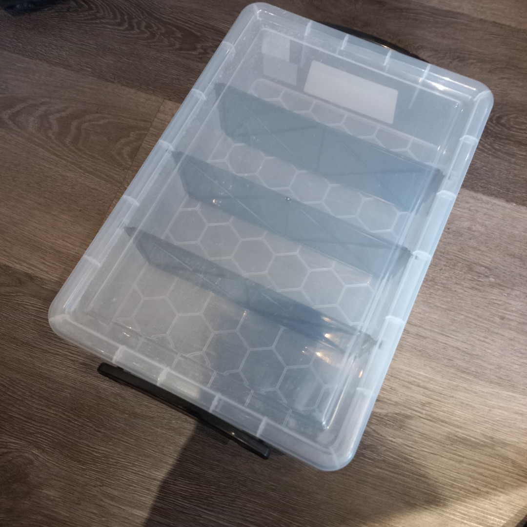 Home World Storage box with dividers, Furniture & Home Living, Home ...
