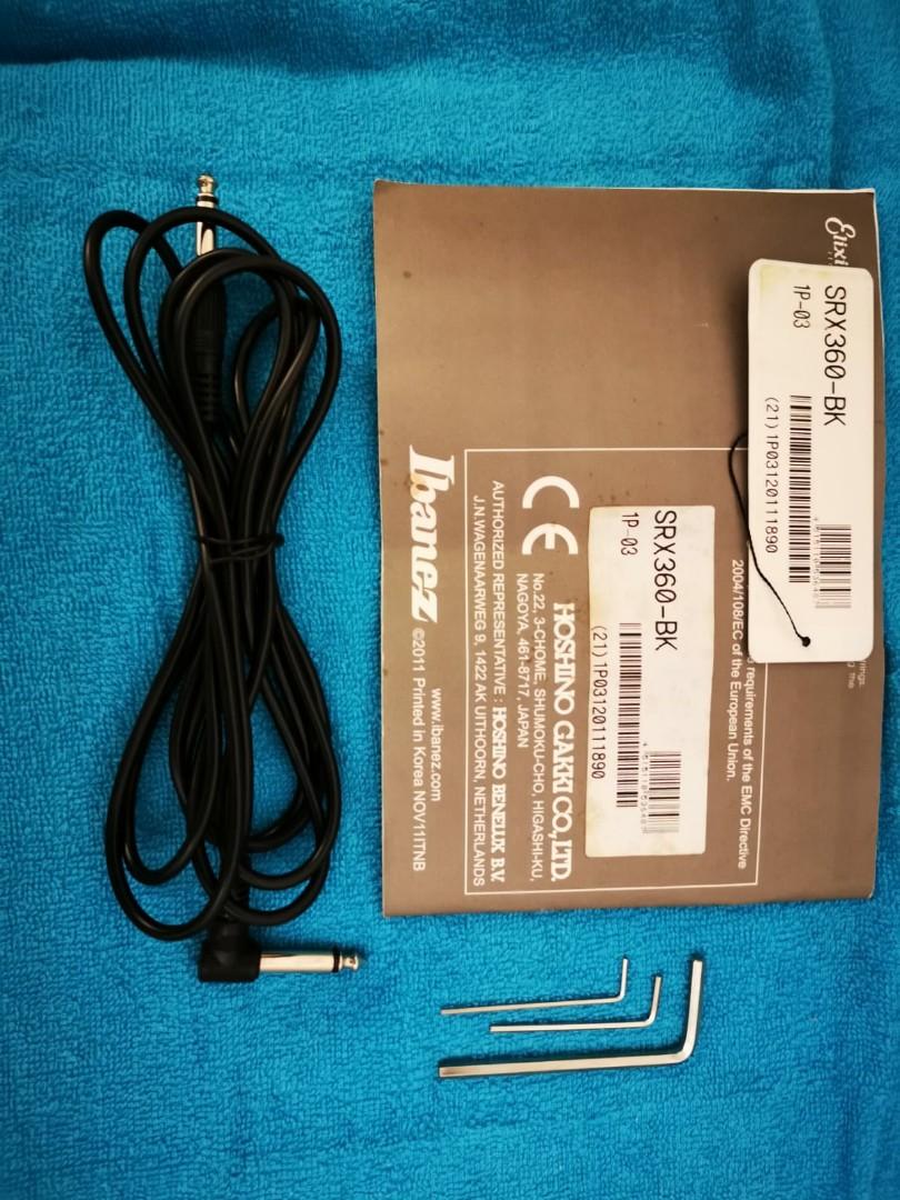 Ibanez SRX360 Black 4 String Bass, Hobbies & Toys, Music & Media ...