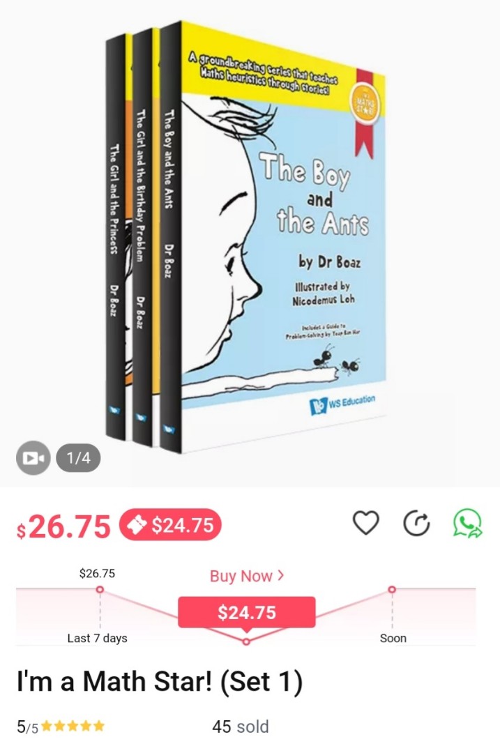 I'm a math star! (Set), Hobbies & Toys, Books & Magazines, Children's ...