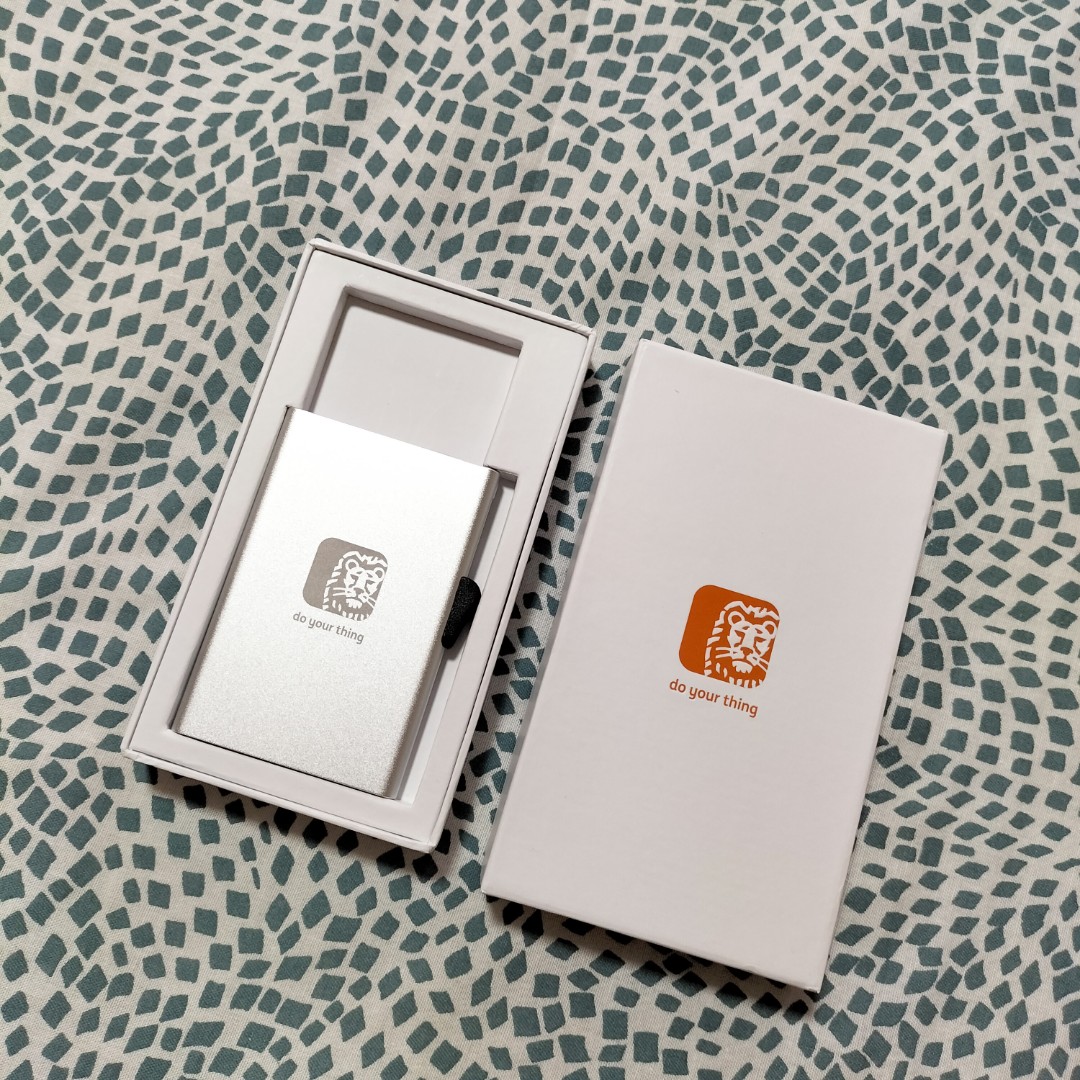 ING METAL CARD HOLDER 6 CARDS, Men's Fashion, Watches & Accessories ...