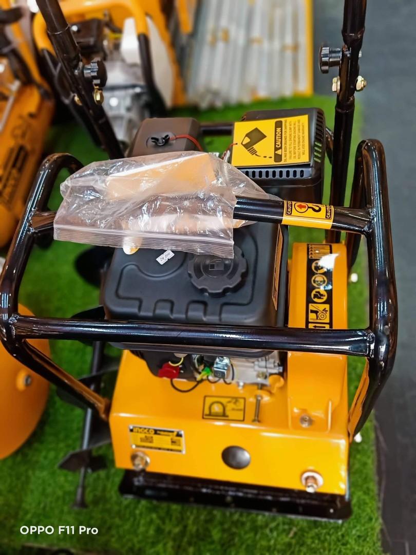 Ingco Gasoline Plate Compactor, Commercial & Industrial, Construction ...
