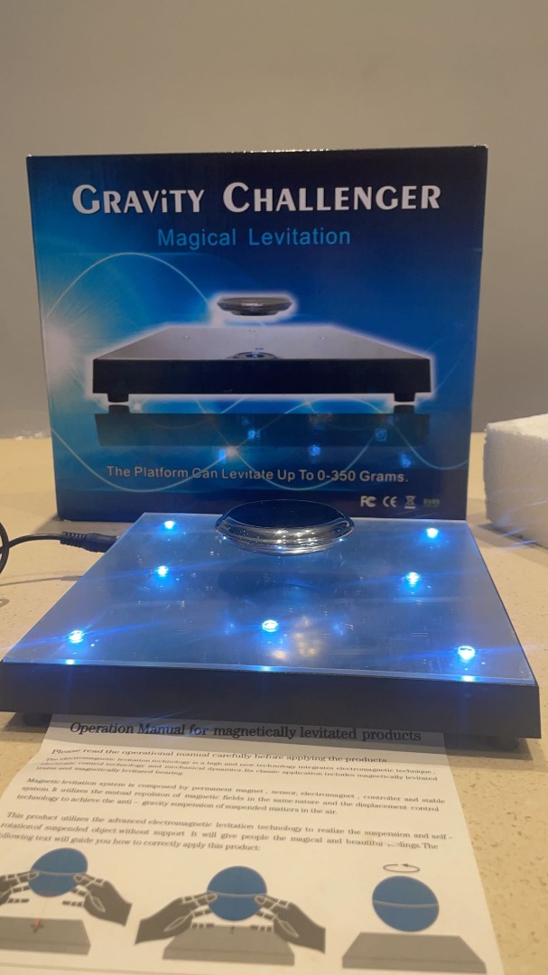 J058) Anti-gravity Magical Levitation Platform Gravity Challenger Display, Everything Else on ...