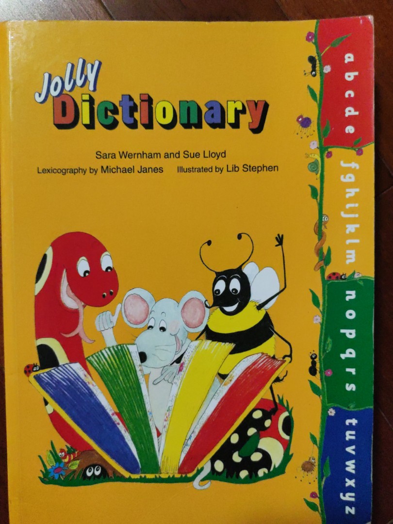 Jolly dictionary children's learning english vocabulary book for age 5 ...