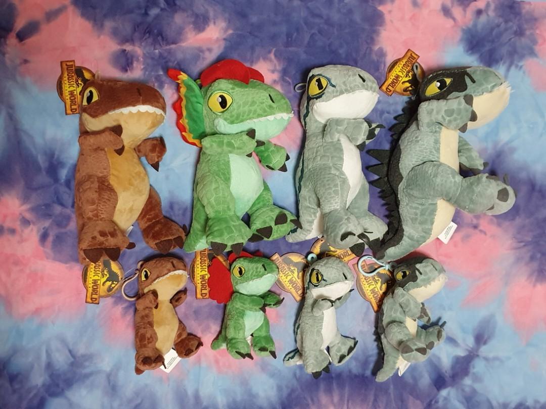 Jurassic Park Dinosaur keychain / plush, Hobbies & Toys, Toys & Games ...