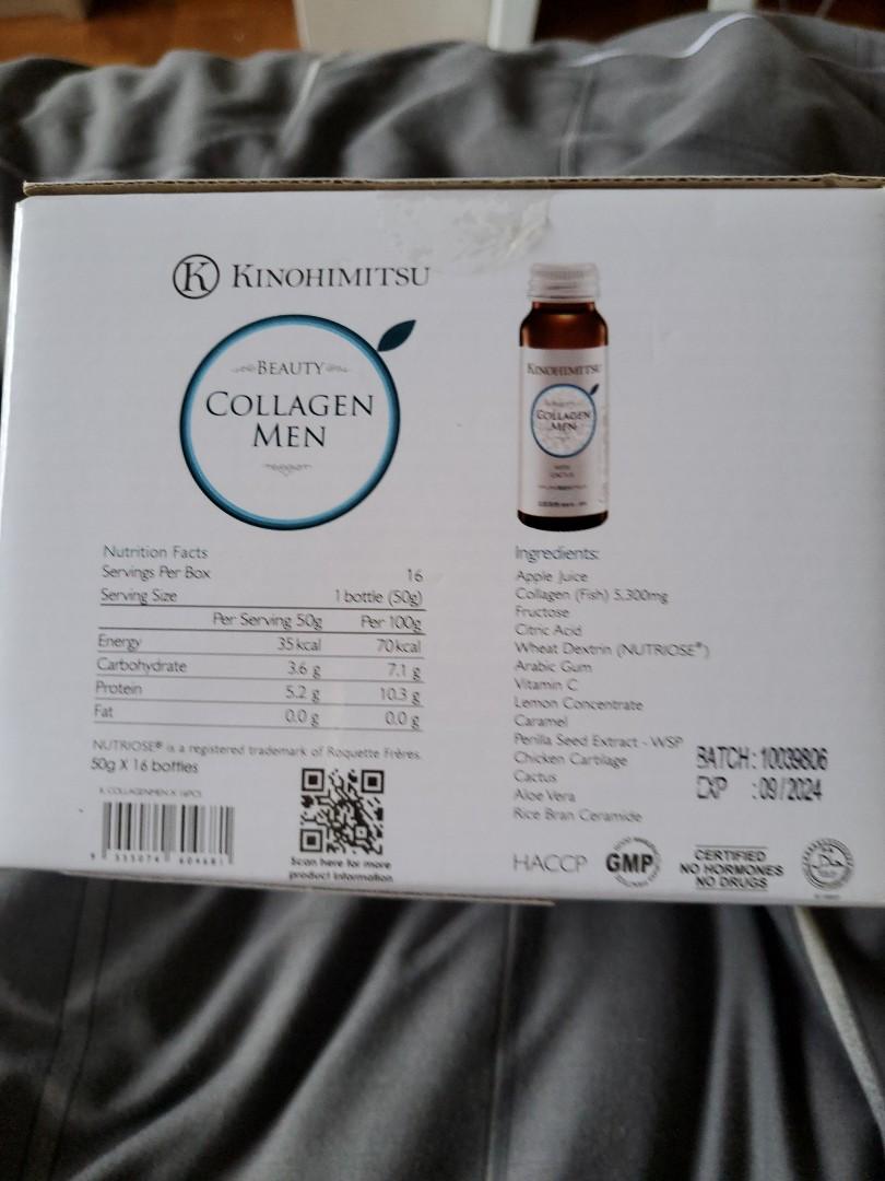Kinohimitsu Collagen men, Health & Nutrition, Health Supplements ...
