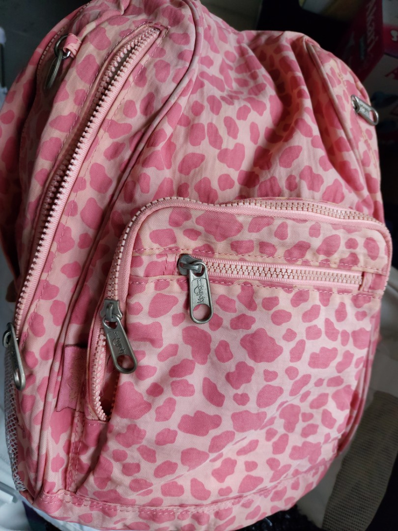 KIPLING Large Floral Backpack, Women's Fashion, Bags & Wallets ...