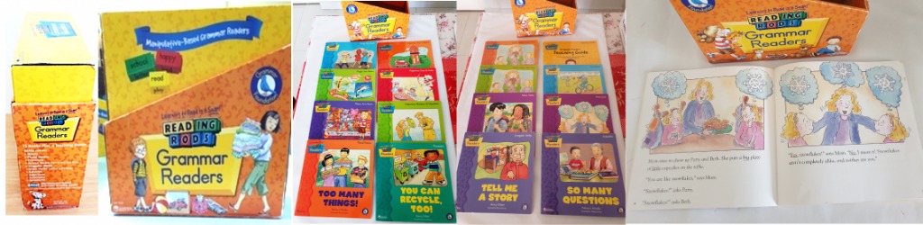 Learning Resources Reading Rods Readers - Grammar Foundation Readers ...