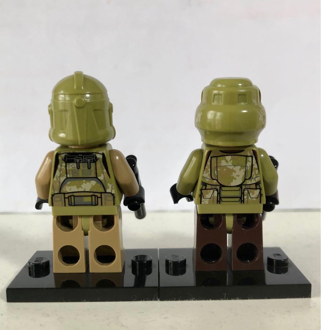 LEGO 41st Elite Corps Phase 2 Kashyyyk Trooper & Scout Trooper - SW0518 ...