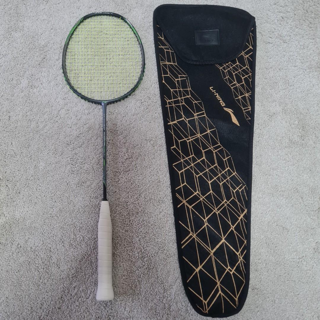 Li Ning 3D Calibar 900C Combat Badminton Racket, Sports Equipment ...