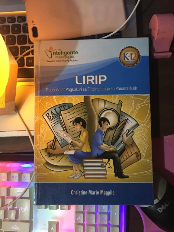 Lirip [Pagbasa at Pagsusuri sa Filipino tungo sa Pananaliksik] (Kto12 ...