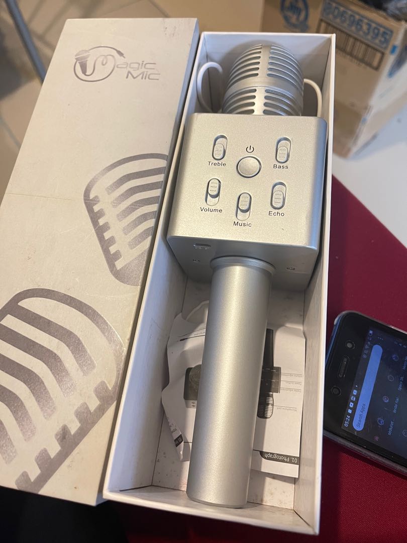 Magic Mic Karaoke Bluetooth, TV & Home Appliances, Other Home ...