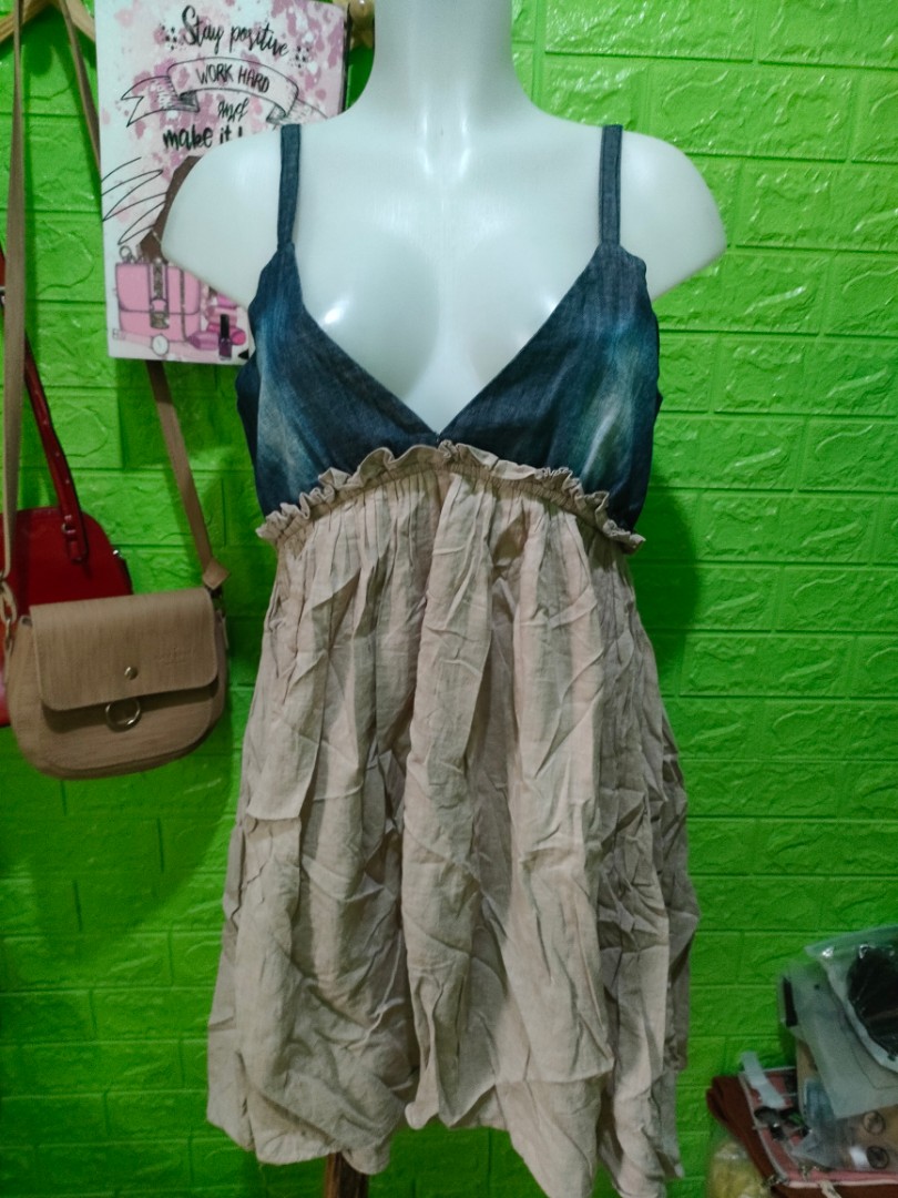 Maong dress, Women's Fashion, Dresses & Sets, Dresses on Carousell