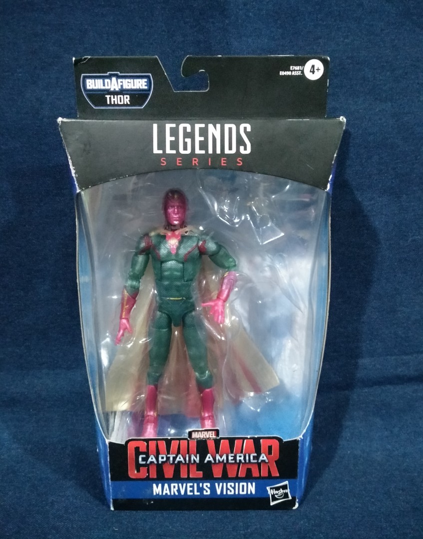 Marvel Legends Vision (Civil War), Hobbies & Toys, Toys & Games on ...