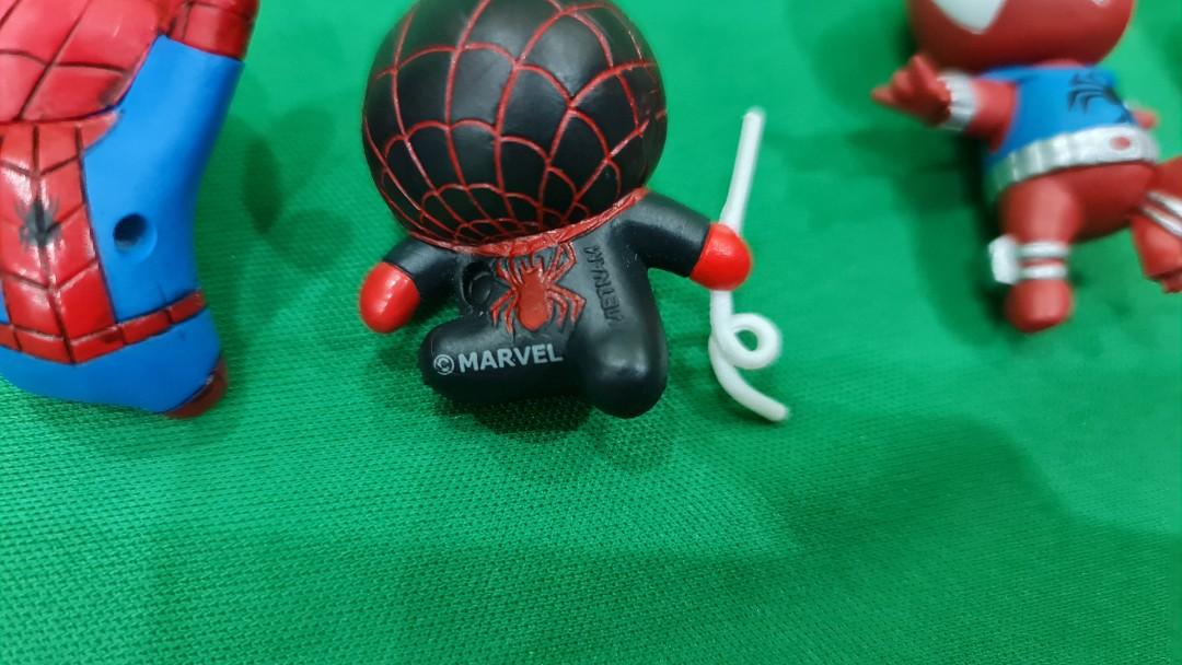 Marvel Mini Spiderman Set x 6 Figurines, Hobbies & Toys, Toys & Games ...