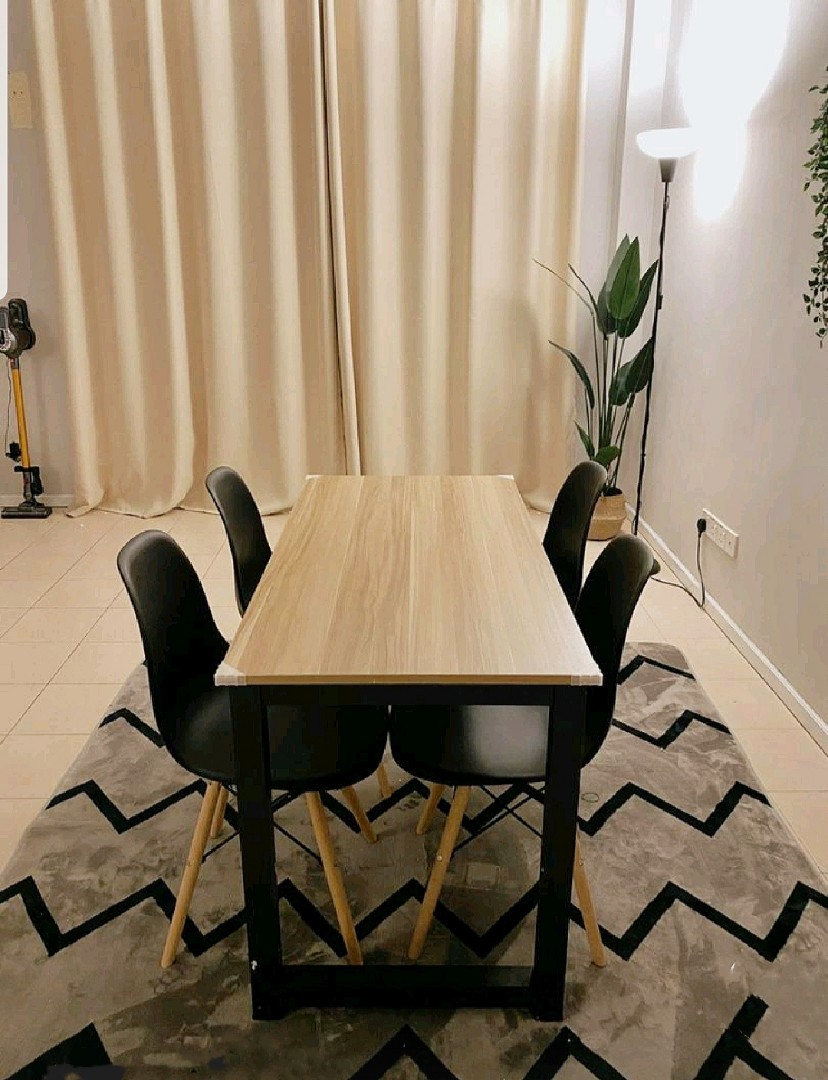 (SET BARU) Meja Makan Meja Kafe Cafe Tables Restaurant Tables Dining ...